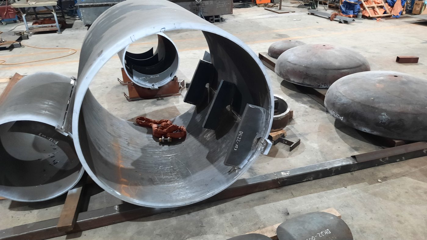 Gia công chế tạo bồn Inlet Separator _ ASME U2 Stamp – Công Ty Cổ Phần ...